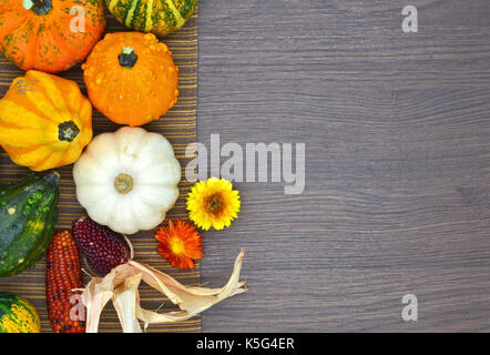 pumpkins in a topview position close up photo Stock Photo - Alamy