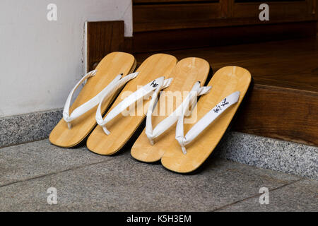 Japan. Tokyo. Traditional slippers Stock Photo - Alamy