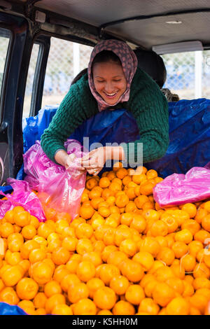 Weekend covered market in Thimphu, Western Bhutan Stock Photo - Alamy