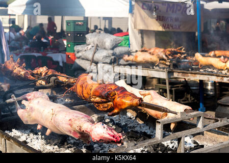 The yearly Leskovac Grill Festival, also known as the barbecue week ...