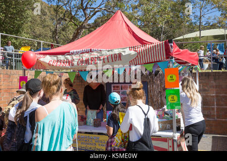 Guessing competition stall for traditional fun, at an Australian school ...