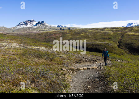 Skaftafell area, Iceland Vatnajokull National Park, Iceland Stock Photo ...