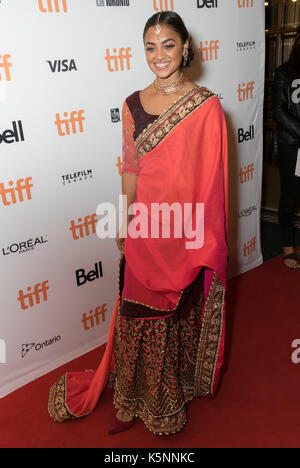 Shazi Raja attends the 'Brad's Status' premiere during the 2017 Toronto ...