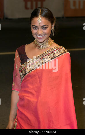 Shazi Raja attends the 'Brad's Status' premiere during the 2017 Toronto ...