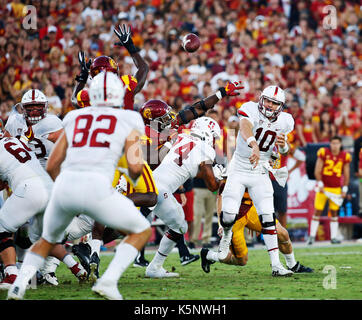 Stanford quarterback Keller Chryst throws a pass during the first half ...