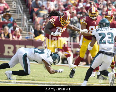 Philadelphia Eagles defensive tackle Jordan Davis arrives for an NFL ...