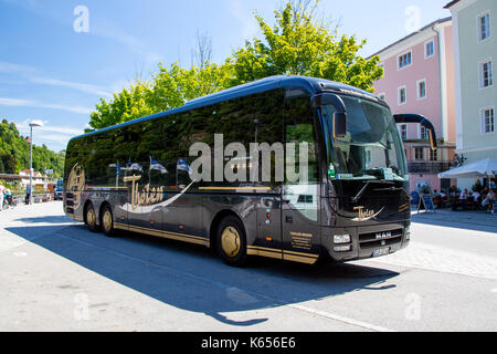 A tourist coach in Passau, Bavaria, Germany Stock Photo - Alamy