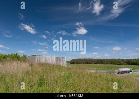 Wildlife bridge / animals overpass / wildlife crossing / ecoduct over ...