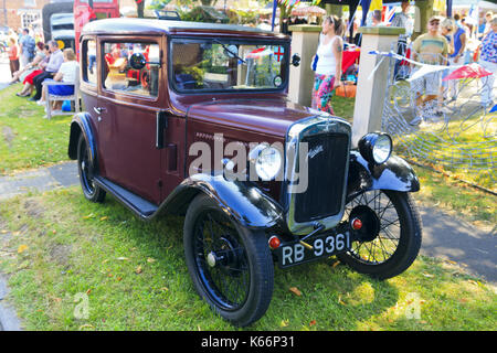 1933 Austin Seven RP box saloon. Vintage Cars. ON THE OPEN ROAD Stock ...