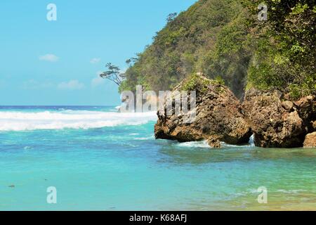 Selok beach, in Malang Indonesia Stock Photo - Alamy