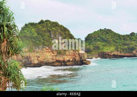 Kondang Bandung beach, in Malang Indonesia Stock Photo - Alamy