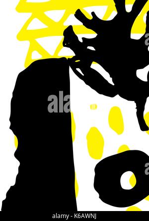 Simple decorative handmade background Stock Vector Image & Art - Alamy