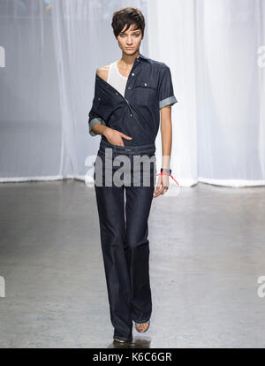 Sija Titko on the catwalk Stock Photo - Alamy