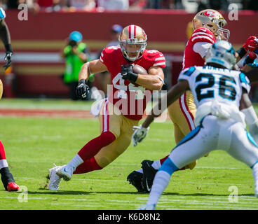 San Francisco 49ers fullback Kyle Juszczyk (44) leaves the field ...