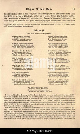 DE Poe Der Rabe 15 Stock Photo - Alamy