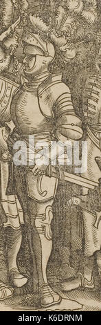 Der Weisskunig 17 Detail Knight Stock Photo - Alamy