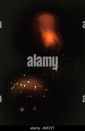 Abstract patterns created by burning celluloid film Stock Photo - Alamy