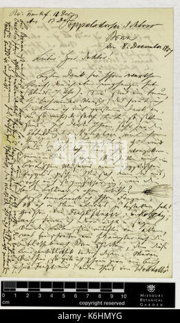 Correspondence - Caspary (Robert) and Engelmann (George) (Jun 6, 1868 ...