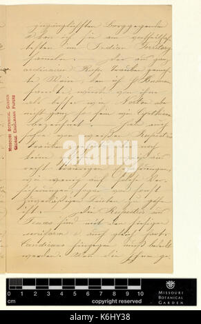 Correspondence - Jaeger (Hermann) and Engelmann (George) (Nov 01, 1881 ...