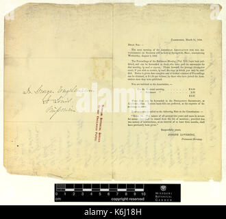 Correspondence - Lovering (Joseph) and Engelmann (George) (Sep 03, 1866 ...