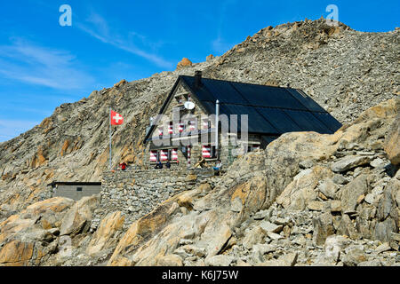 Trient Hut, Cabane du Trient, of the Swiss Alpine Club SAC, Valais ...