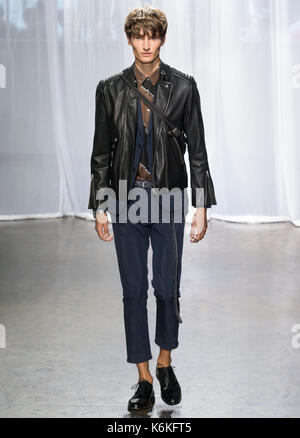 Frederik Ruegger on the catwalk Stock Photo - Alamy