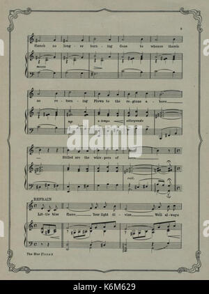 Blue Flame theme song music page 3 Stock Photo - Alamy