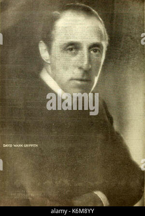 David Wark Griffith 1919 Stock Photo - Alamy