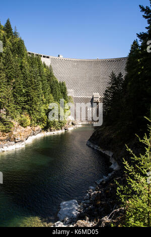 Diablo Dam, Diablo Lake, Ross Lake National Recreation Area, Cascade ...