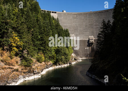 Diablo Dam, Diablo Lake, Ross Lake National Recreation Area, Cascade ...