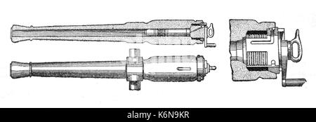 Canon de 5 de Reffye 1870 1875 before 1923 Stock Photo - Alamy