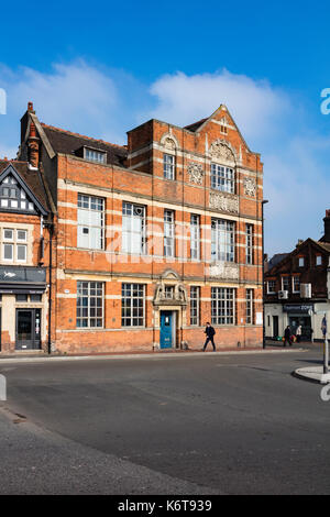 The Tonbridge Public Library and Technical Institute an imposing brick ...