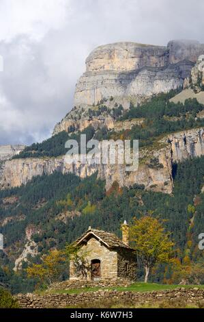 small Romanesque chapel in the Pyrenees Stock Photo - Alamy