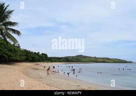 Pulang Daga beach in Paracale Stock Photo - Alamy