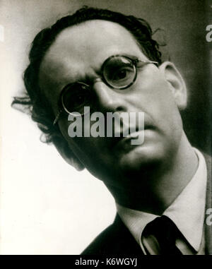 Otto Klemperer - portrait of the German conductor and composer ...