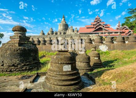 Myanmar, Rakhine State, Mrauk-U, Shittaung pagoda Stock Photo - Alamy