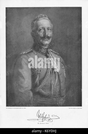 Felix Ehrlich - Wilhelm II. 27. Januar 1917 Stock Photo - Alamy