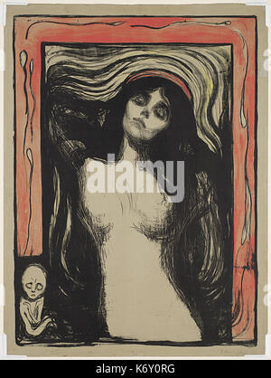 Edvard Munch - Madonna Stock Photo - Alamy