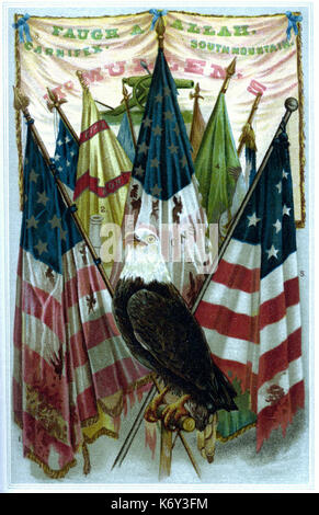 Famous Union Battle Flags 8 Stock Photo - Alamy