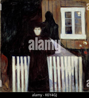 Edvard Munch - Moonlight (1893 Stock Photo - Alamy