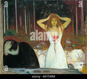 Edvard Munch - Ashes (1895 Stock Photo - Alamy