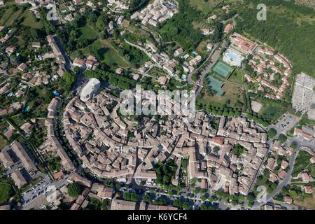 France, Vaucluse, village of Malaucene, at the foot of Mont Ventoux ...