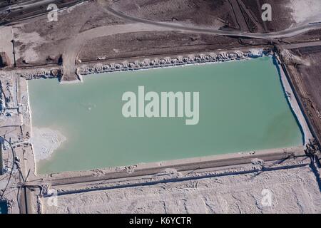 Evaporation Ponds, Salar de Atacama, Chile Stock Photo - Alamy