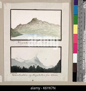 This Norwegian manuscript, 'Erindring af Fjeldreisen i 1820,' recounts ...