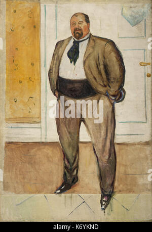 Edvard Munch - Consul Christen Sandberg Stock Photo - Alamy