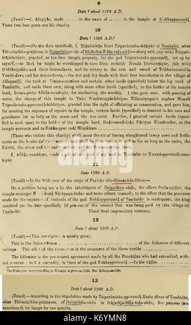 Tamil Inscriptions of the Domlur Chokkanathaswamy Temple, Bangalore ...