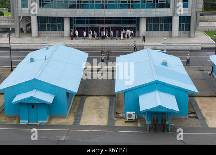 Visitors line up outside Home Court at the Obama Presidential Center ...