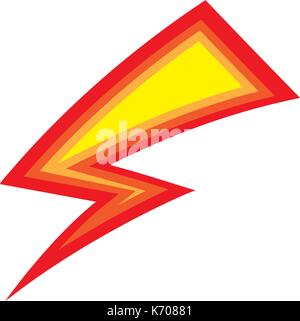 Lightning Vector Icon Stock Vector Image & Art - Alamy
