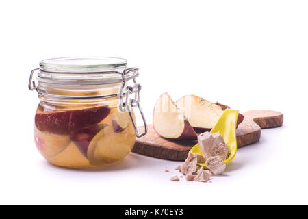 Fruit fermentation yeast bakery technique with saccharomyces cerevisiae ...