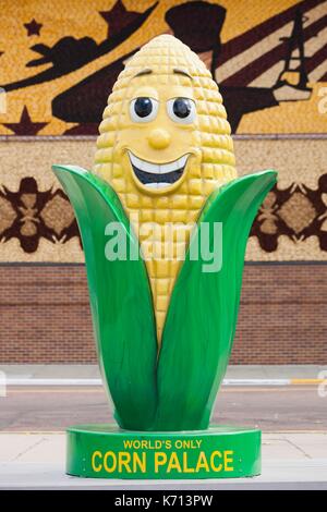 United States, South Dakota, Mitchell, Mitchell Corn Palace, buildling ...